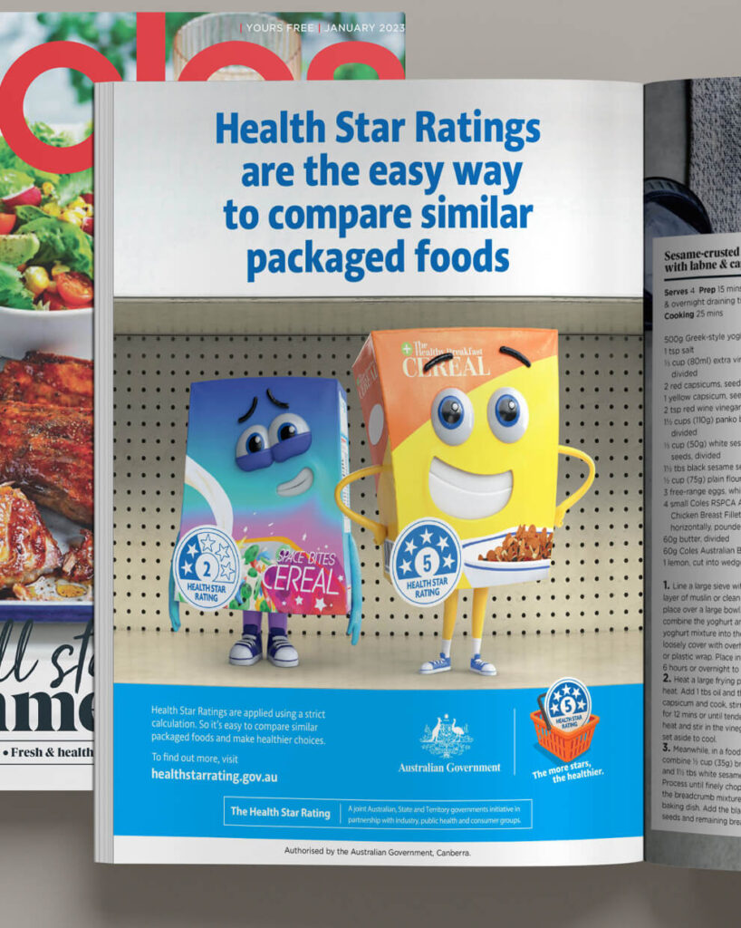 Communicating the Health Star Rating System | Spinach Advertising